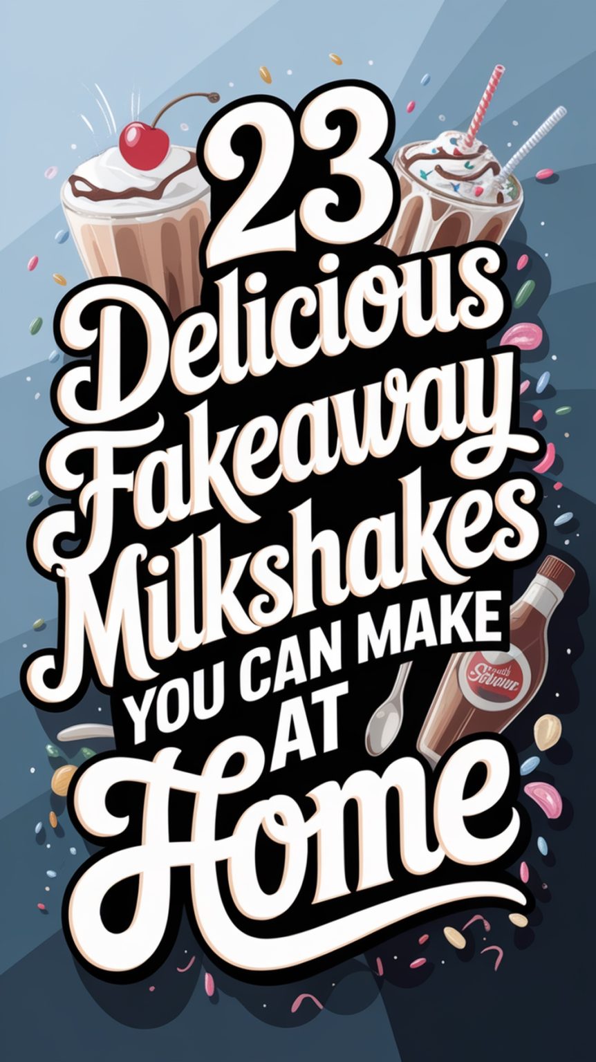 23 Delicious Fakeaway Milkshakes You Can Make at Home - Fakeaway Recipes