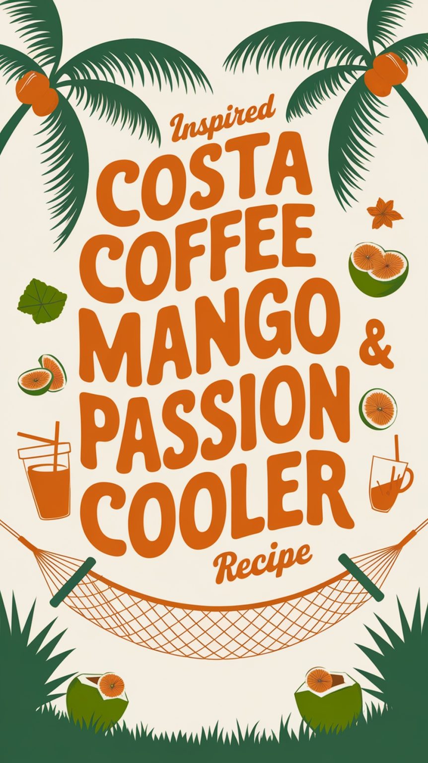 Costa Coffee Inspired Mango & Passion Fruit Cooler Recipe - Fakeaway ...