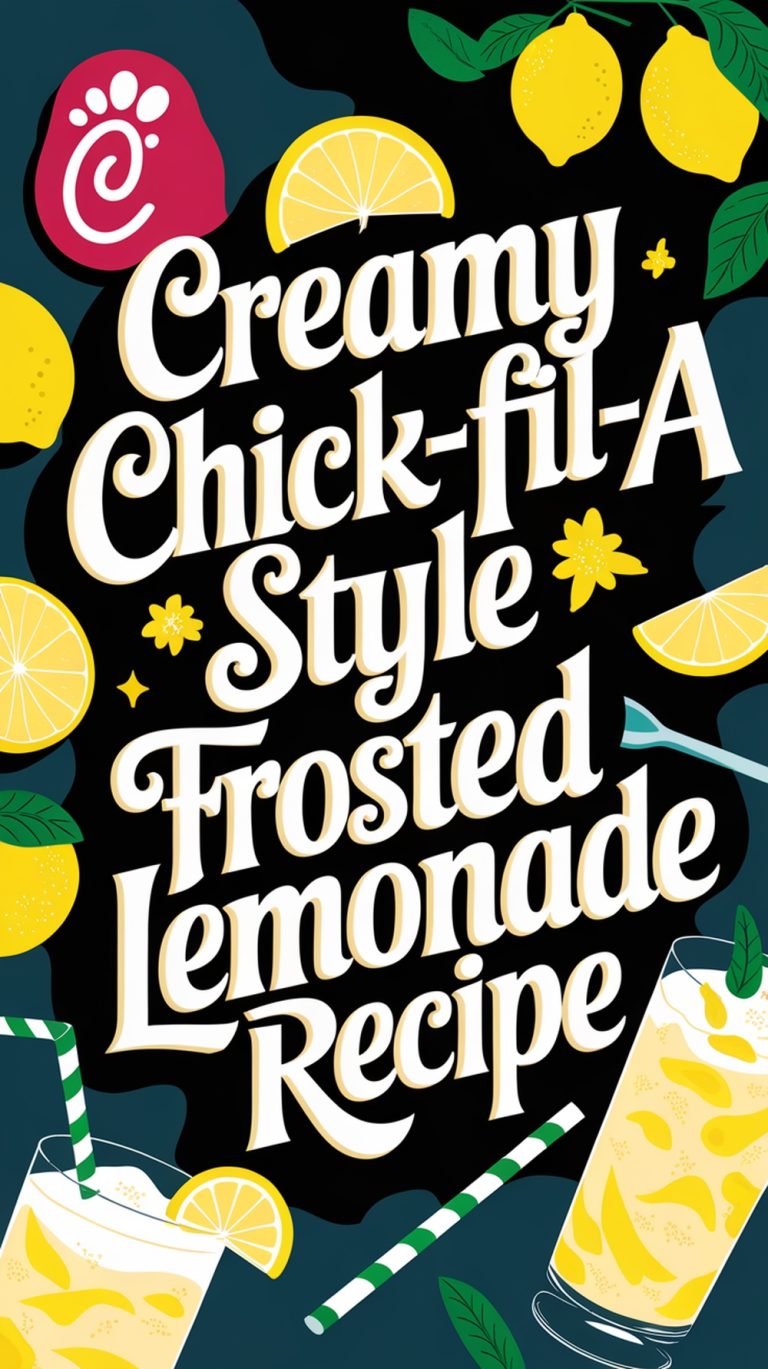 Creamy Chick-fil-A Style Frosted Lemonade Recipe - Fakeaway Recipes