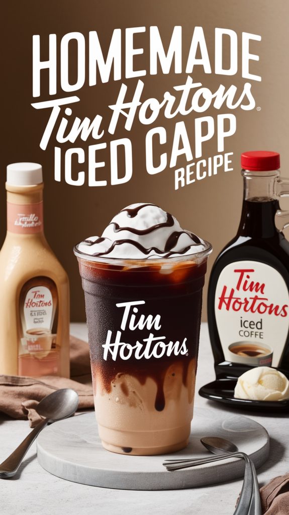 Homemade Tim Hortons Iced Capp Recipe - Fakeaway Recipes